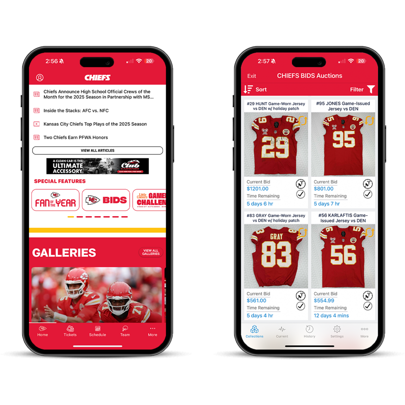 Chiefs Collectibles & Memorabilia | Metabilia
